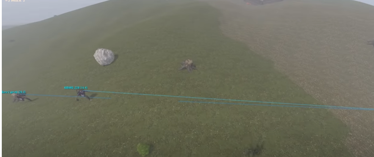 uMod - Admin sees the trajectory of the shot - Rust - Community