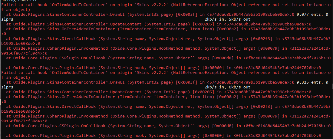 uMod - Can i get help with this issue? - Skins - Community
