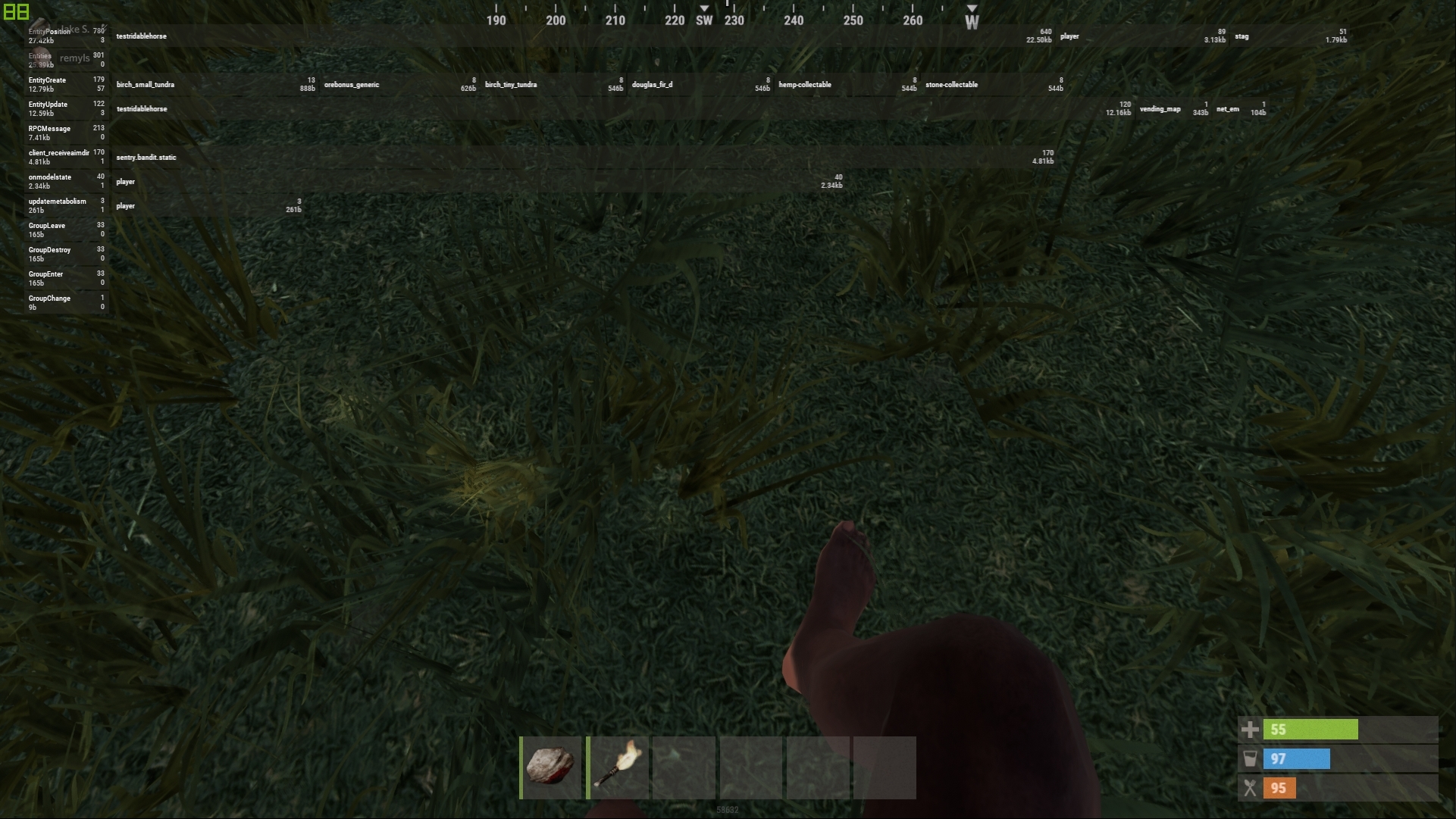 uMod - Hide debug info on screen? - Rust - Community