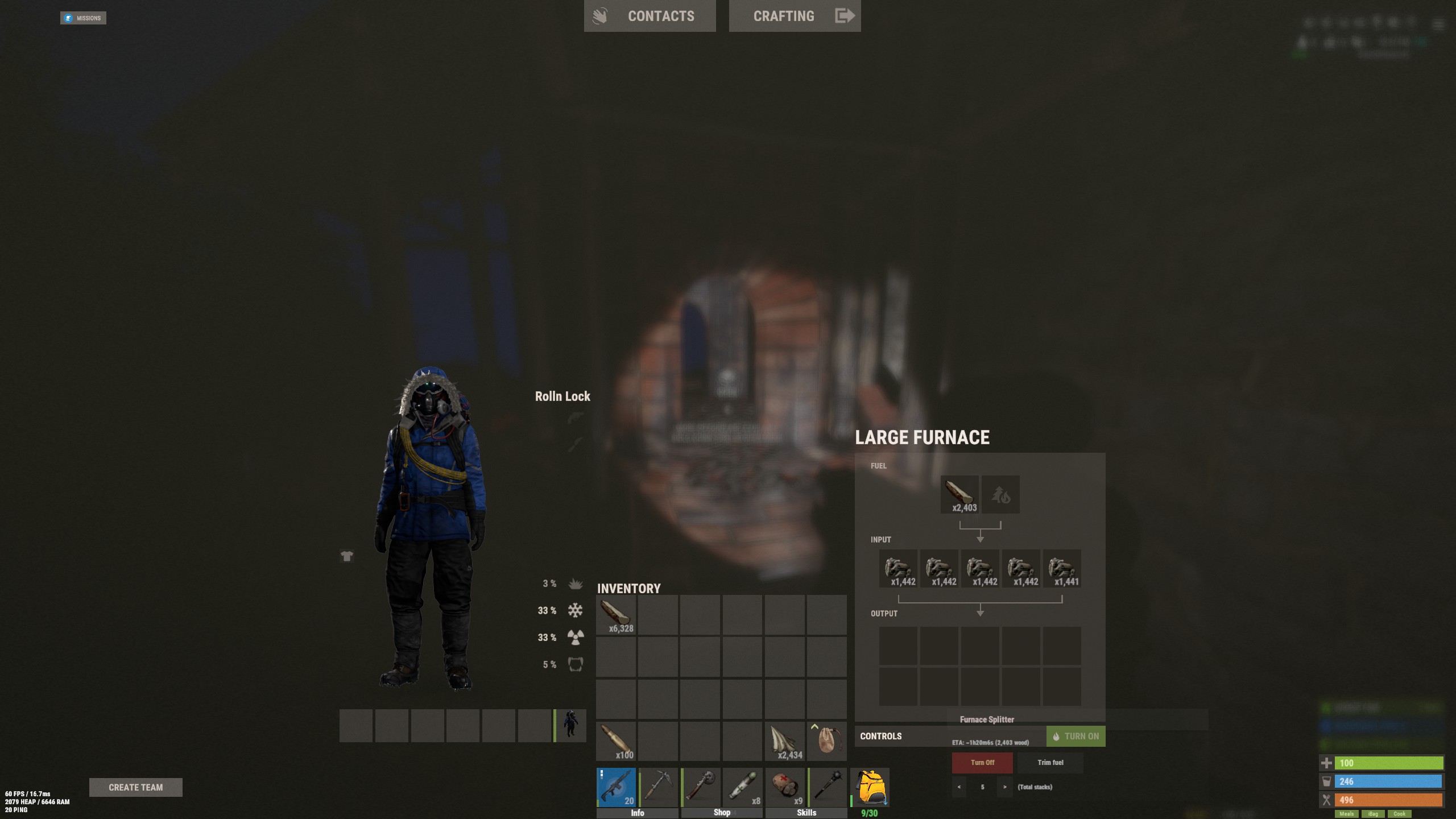 uMod - Small problem with scaling interface and a suggestion for showing/hiding interface option ...