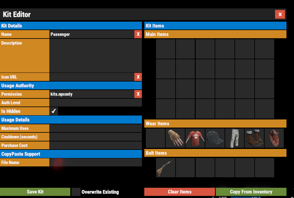 uMod - NPCs not receiving kits - Plagued NPCs - Community