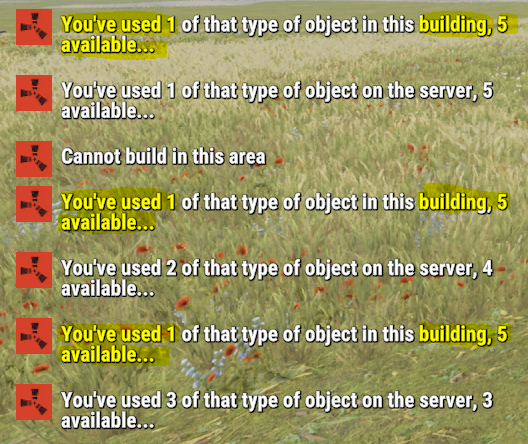 uMod - Building Limits no longer working - Entity Limit - Community