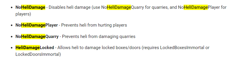 uMod - No Damage Buildings for Patrol Helicopter Attacks - Rust - Community