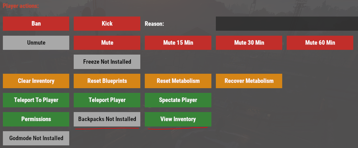 uMod - Permission manager and backpacks - Backpacks - Community