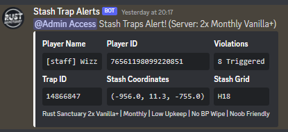 uMod - Automated Stash Traps 2 : Beta Update [Released] - Automated Stash Traps - Community