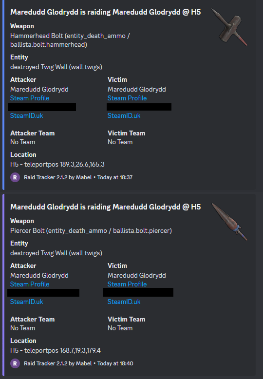 uMod - Please update :) - Raid Tracker - Community