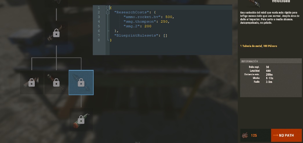 uMod - Workbench GUI don't show the custom cost - Tech Tree Control ...