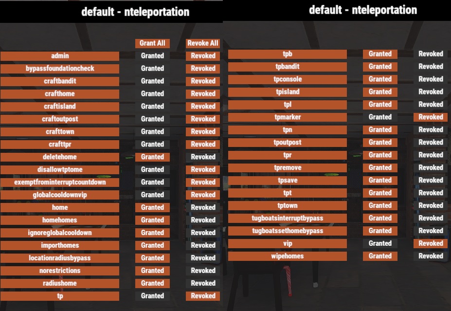 uMod - Block players from TP only authorize tp to admin and vip ...