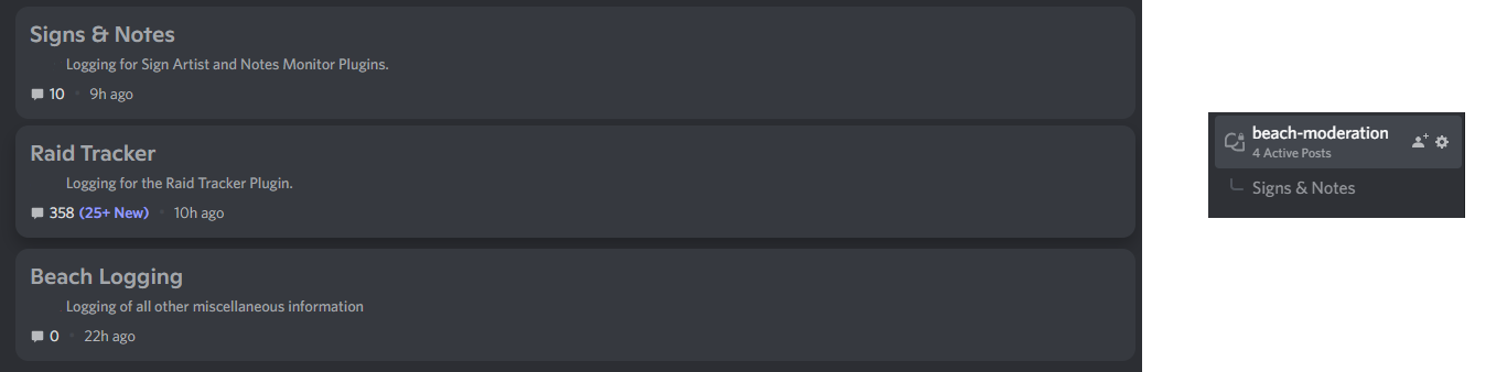 uMod - Discord Thread_ID for the new Forum feature - Discord Sign Logger - Community